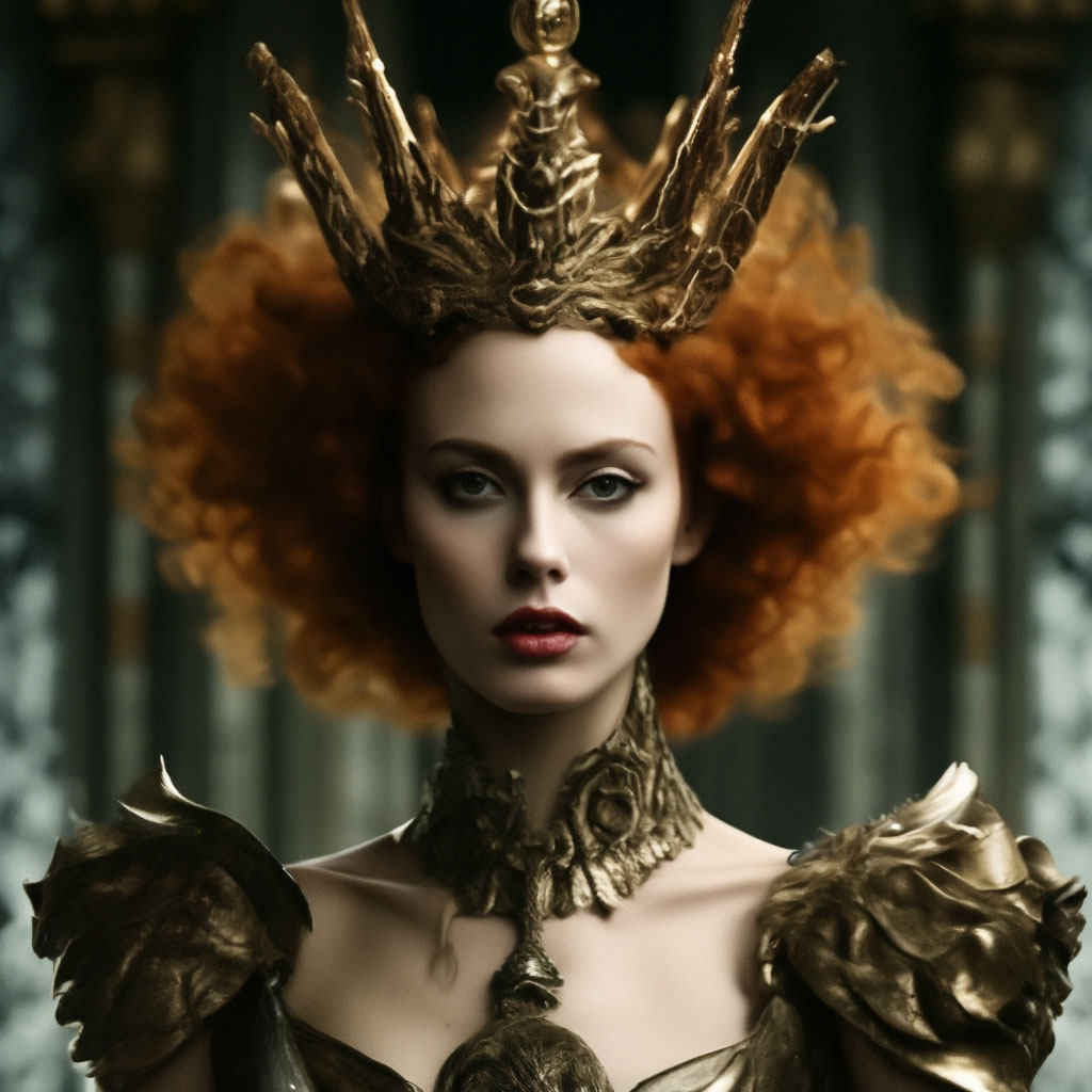 "Queen Hunger" — image created in Shedevrum