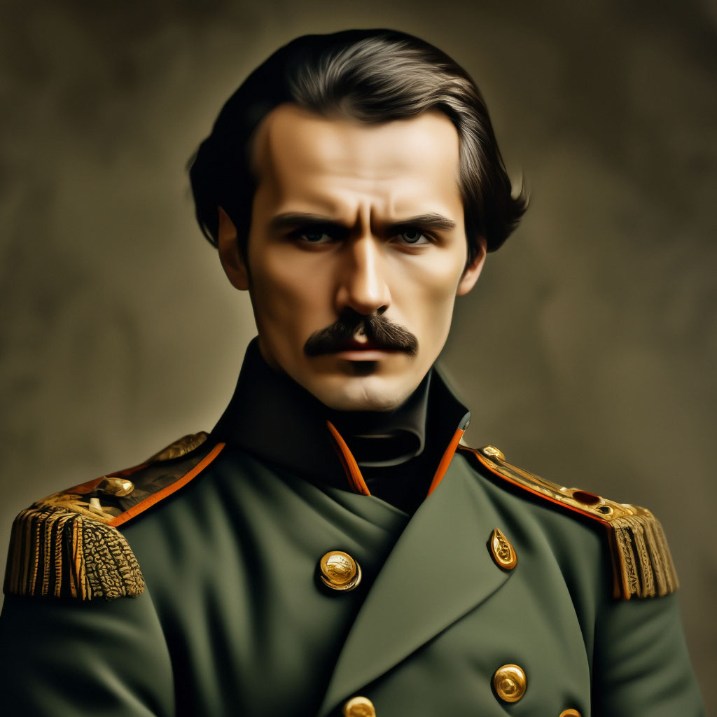 "Nestor Machno" — image created in Shedevrum