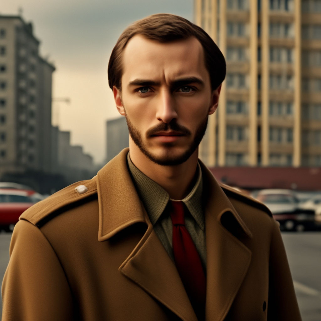 "Back in the USSR" — image created in Shedevrum