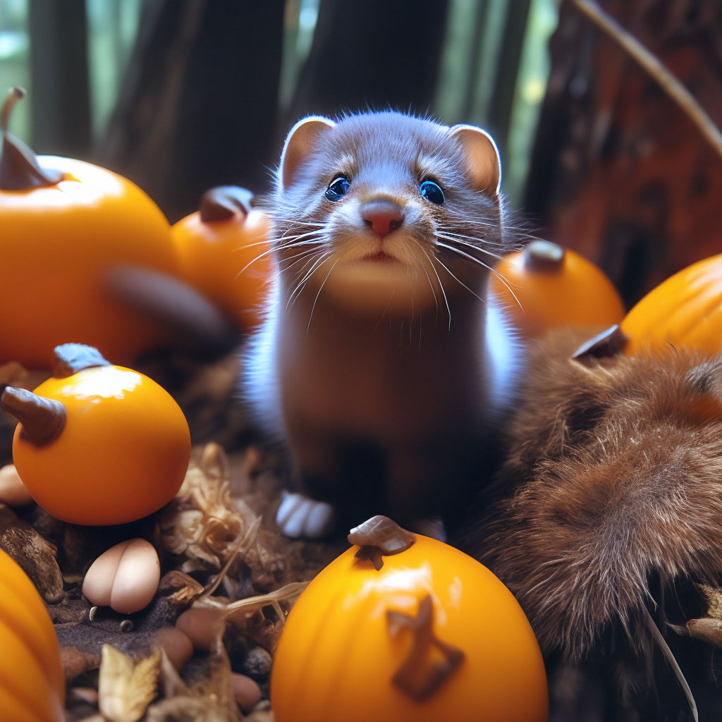 "Large.sable mouse paws are raised. hugs. diamond. fluffy shaggy and ...