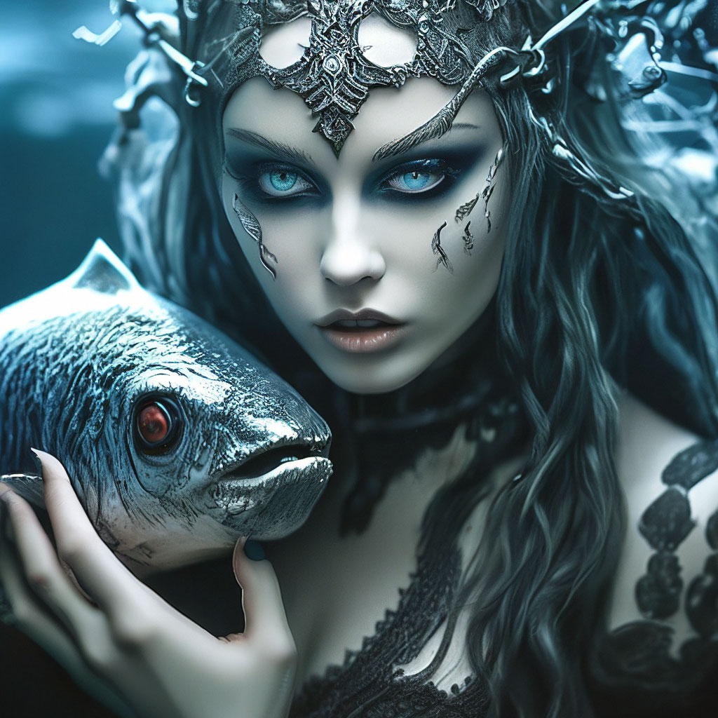"Realistic, 32k, high quality, detail, professional photo, banshee girl ...