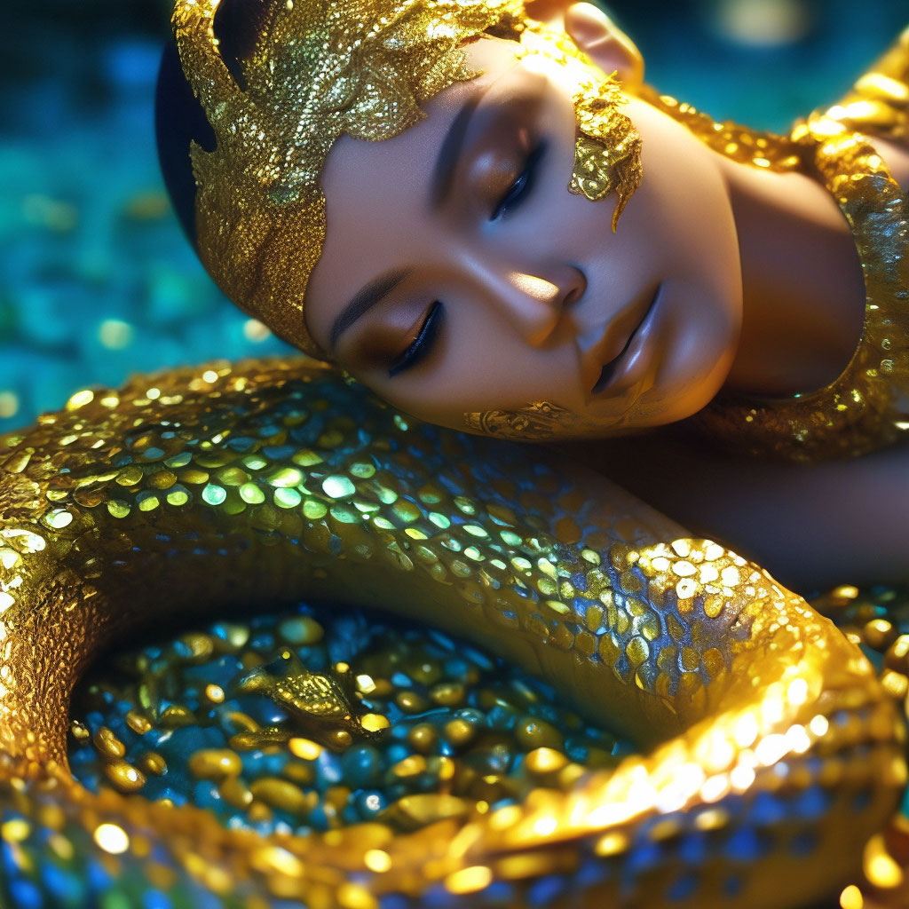 "Snake girl 🐍 🐍 🐍. the beautiful graceful body is partially covered ...