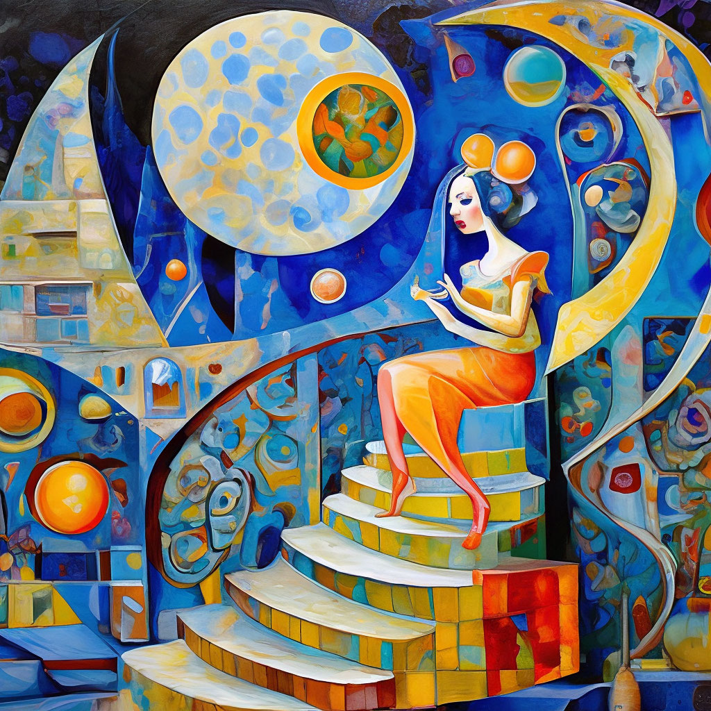 "Intrusions of a bizarre mind,in color,a duet scene,Multi-eyed the ...