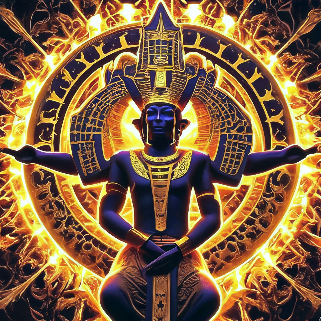 "The world is the Aton of Egypt. During the reign of Ts@rya Ehn@ton ...