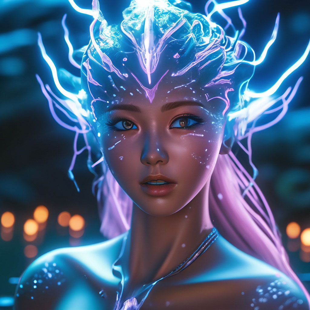 "Portrait. New forms of life itself arise from water and earth ...