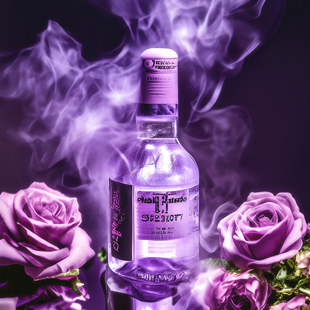 "Gossip light purple steam flower gossip Moscow mayonnaise provencal ...