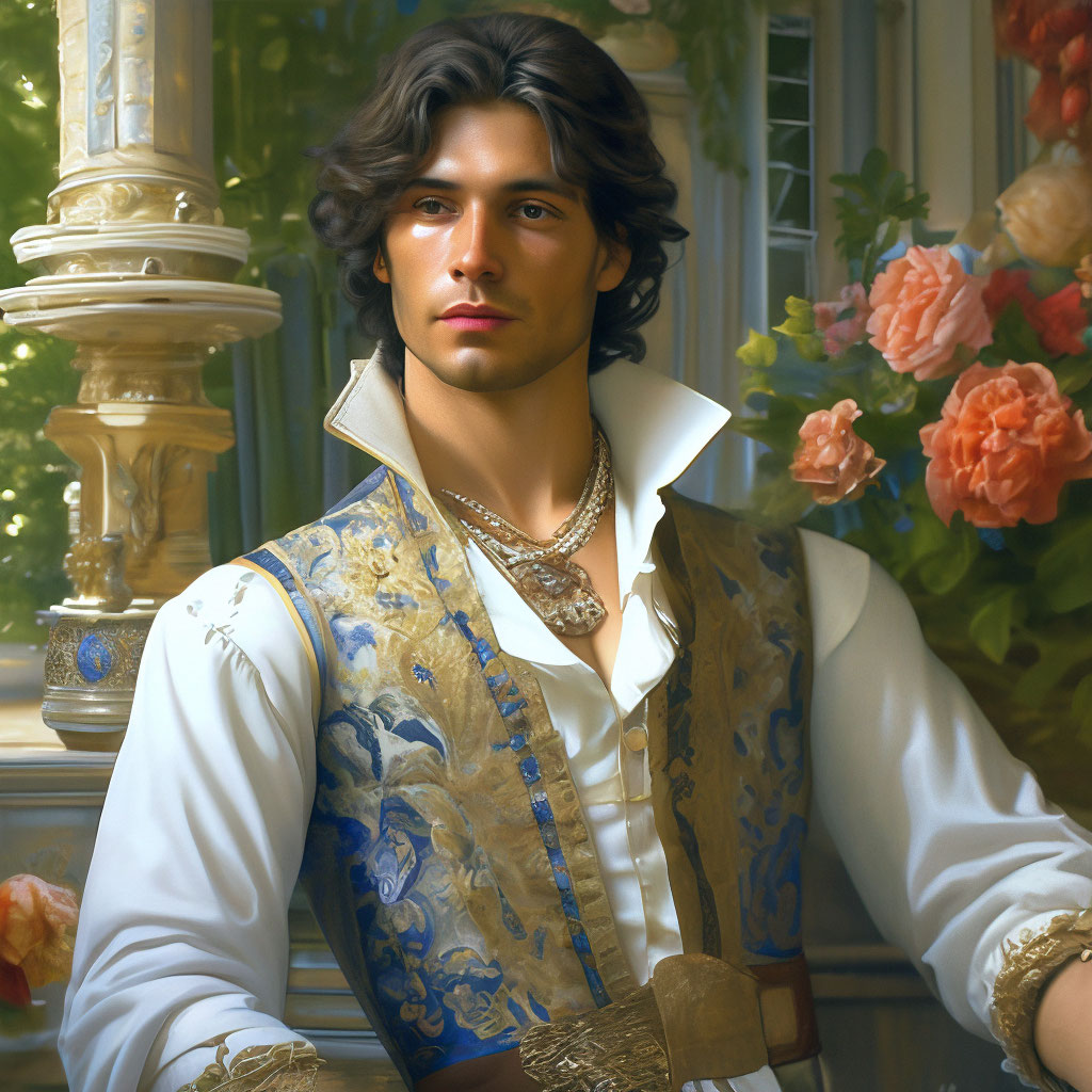"17th century,garden ,burning brutal spaniard,casanova,charming and ...