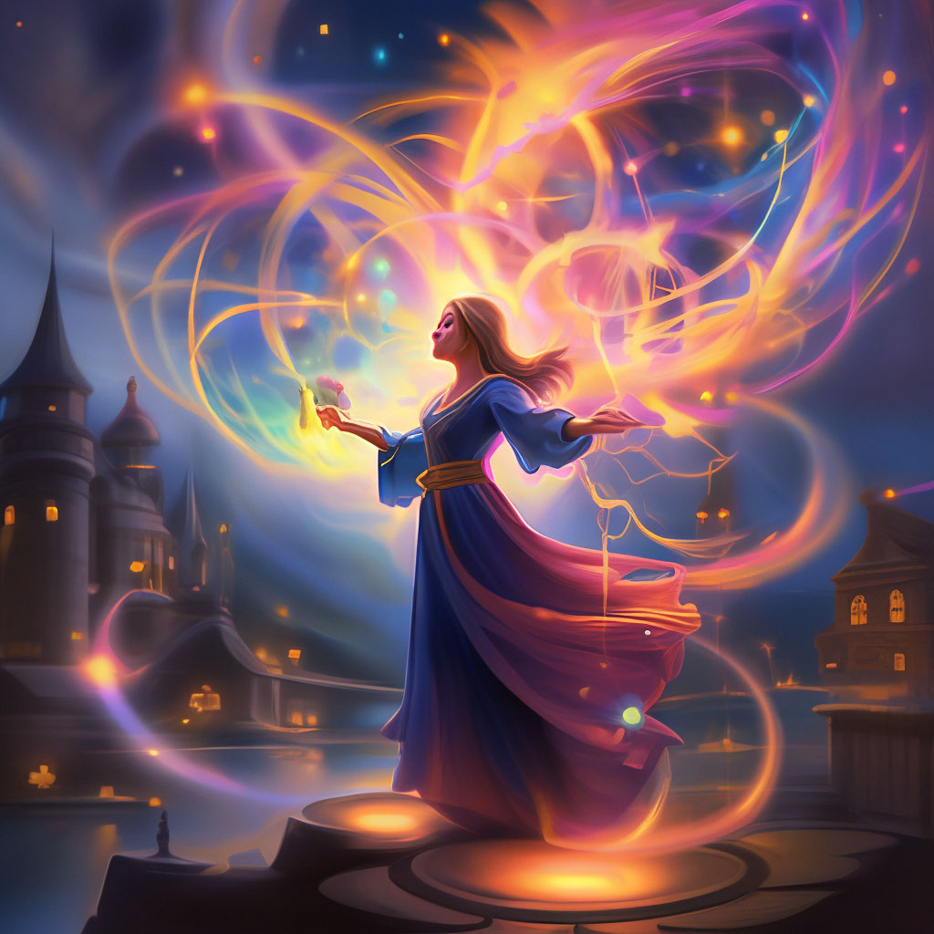 "Magic" — image created in Shedevrum
