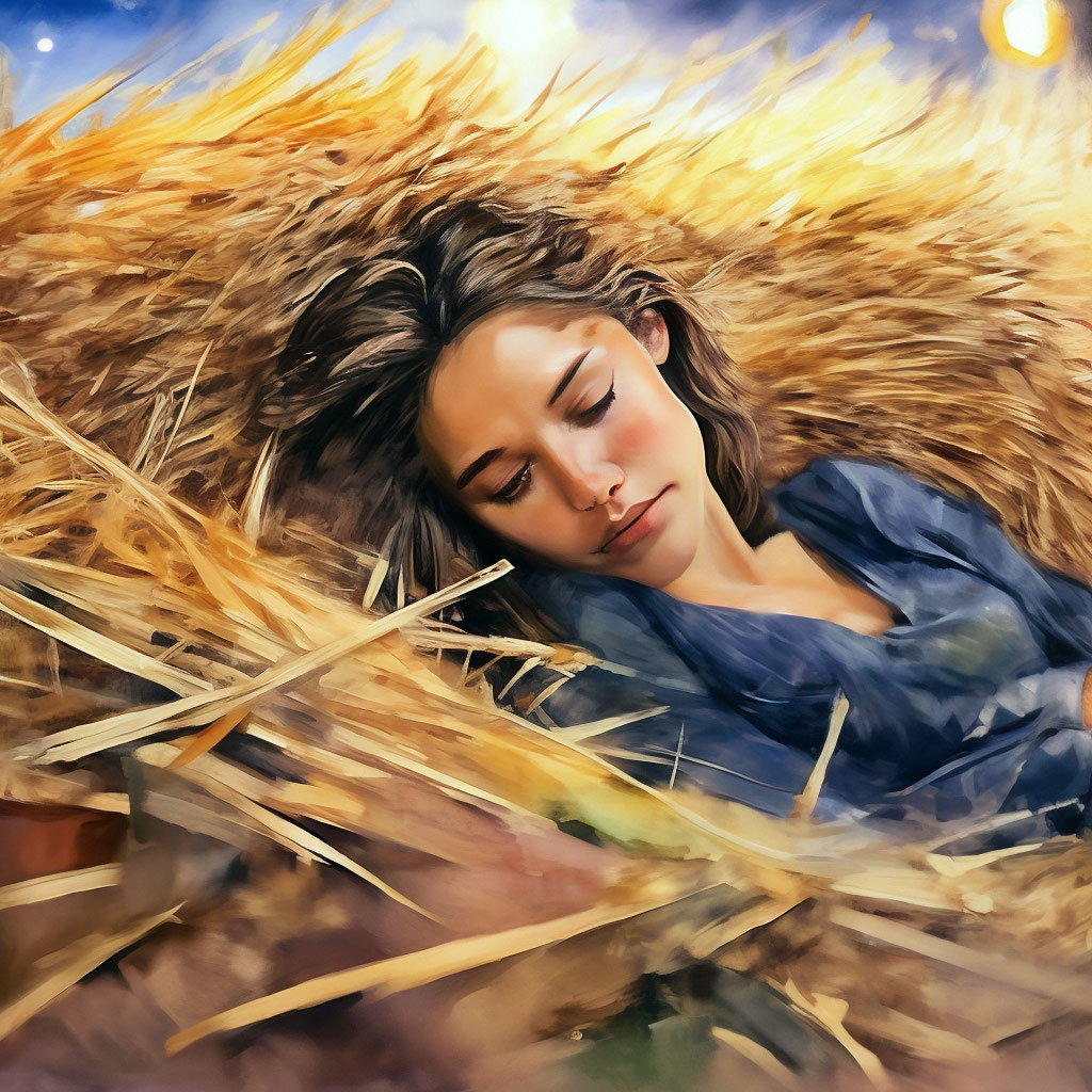 "I spent the night with my beloved singer in a haystack, I didn't save ...