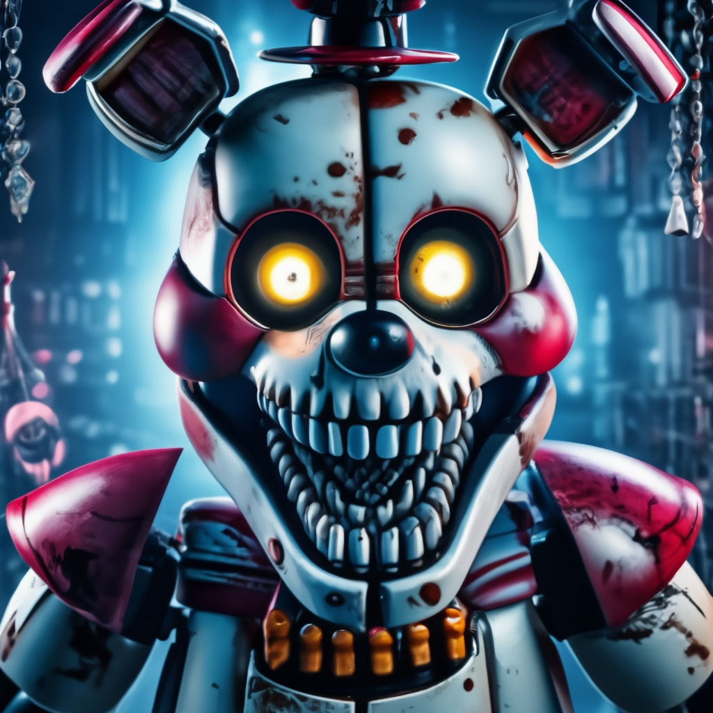 "Scary animatronic from five nights at Freddy's plus scary atmosphere ...