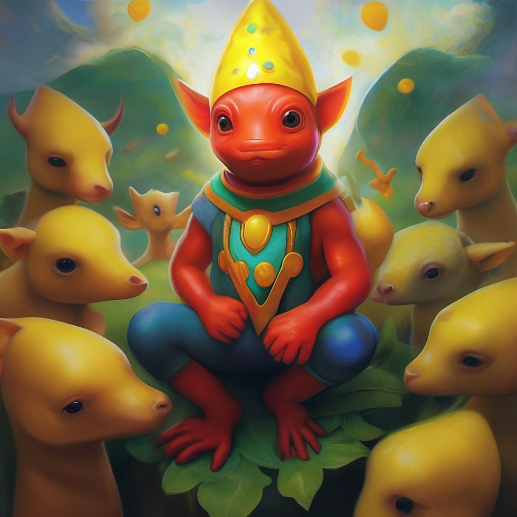 "Puto Puto Puto" — image created in Shedevrum