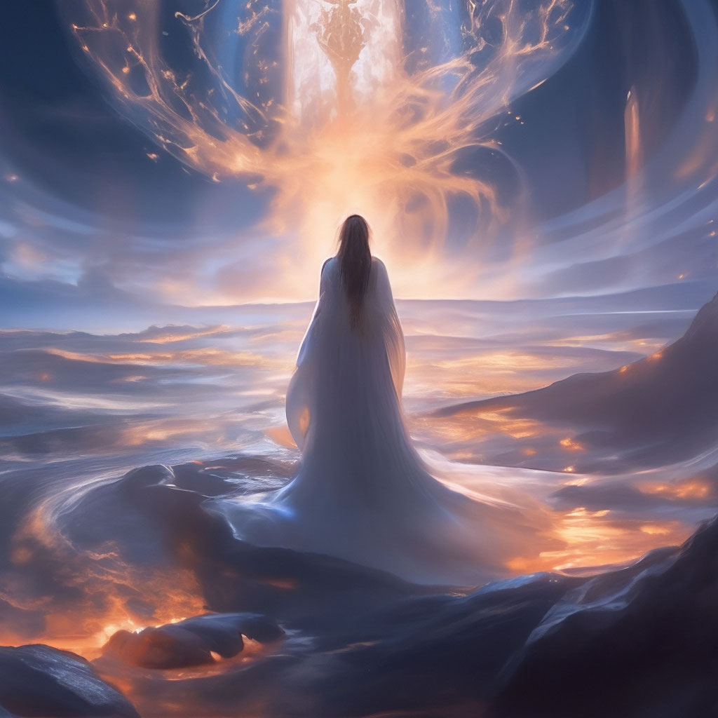 "🪷 Creation of the world, embodiment of miracles, realistic, photogenic ...