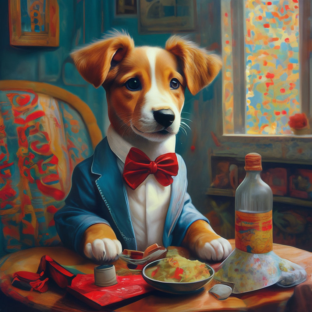 "Pupik" — image created in Shedevrum