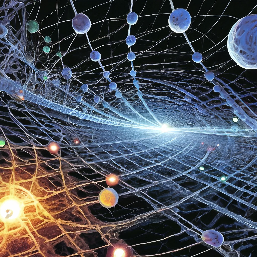 "Comic, Riemannian geometry embedded in hyperspace, the space-time of a ...