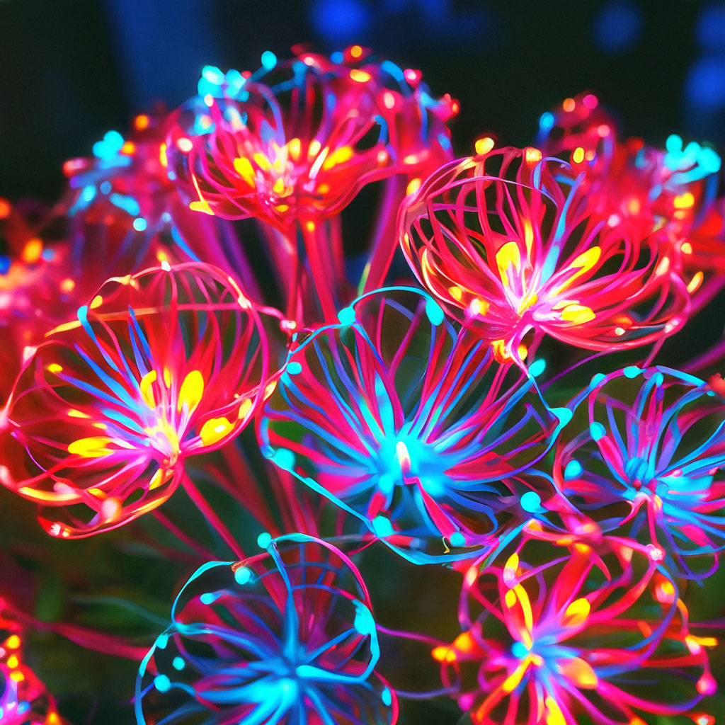 " quantum flowers bouquet consisting of quantum strings + flowers ...