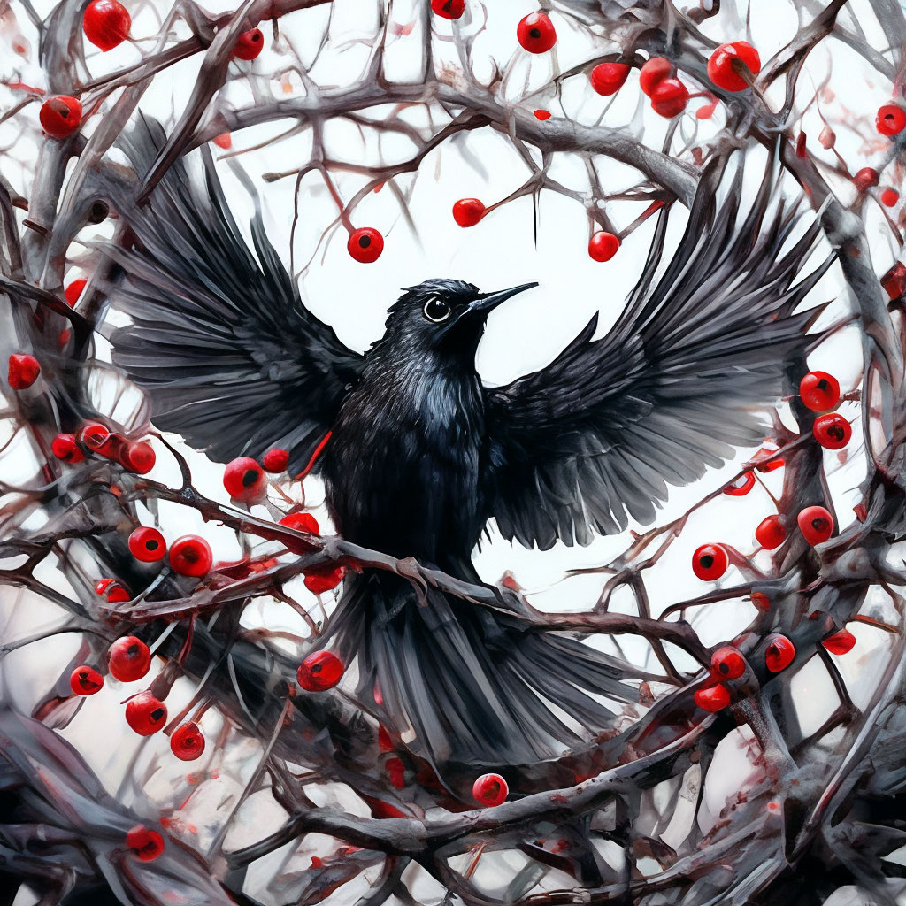 "Professional photo, computer graphics, frame overlay, black watman ...