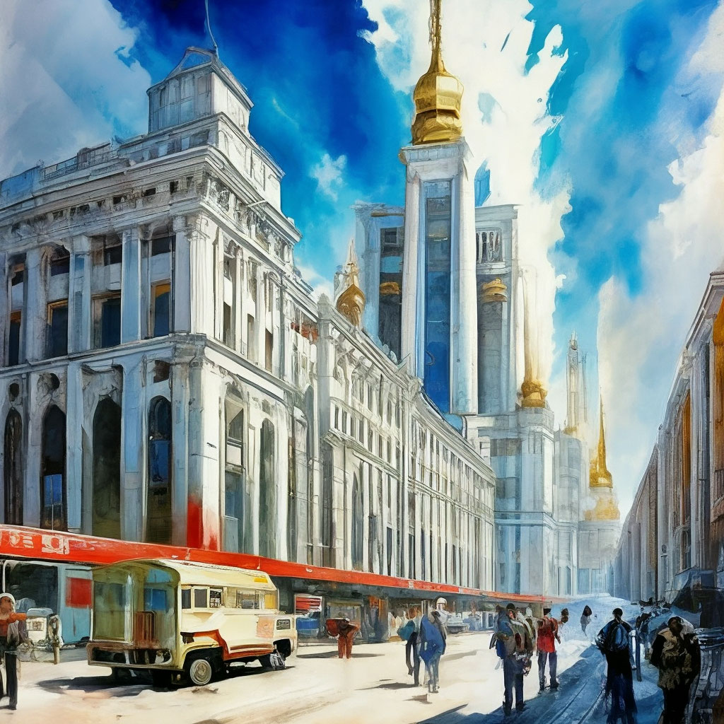 "Soviet architecture of the future in the coming communism ...