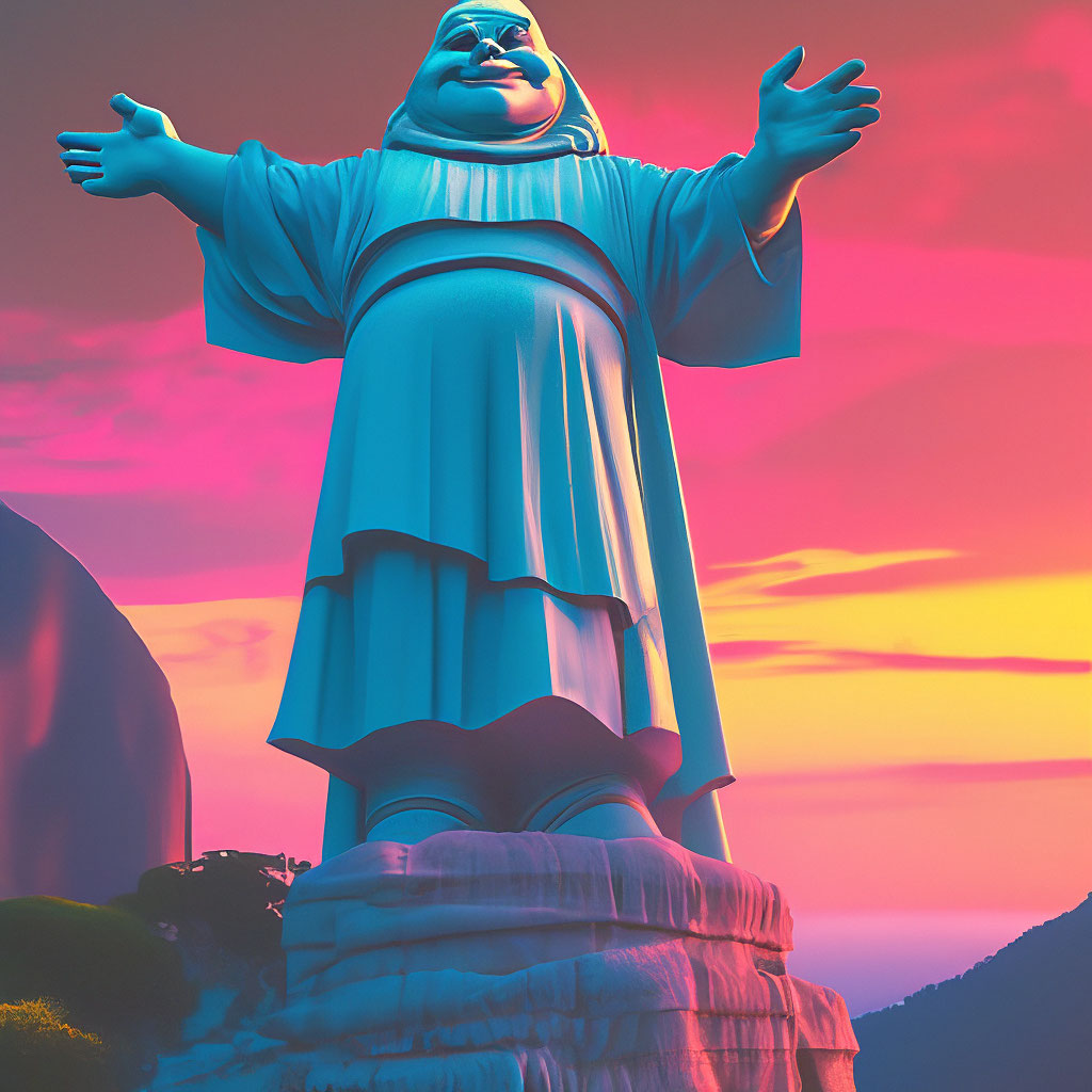 "Shrek monument instead of Christasyan the Savior in Rio de Janeiro ...