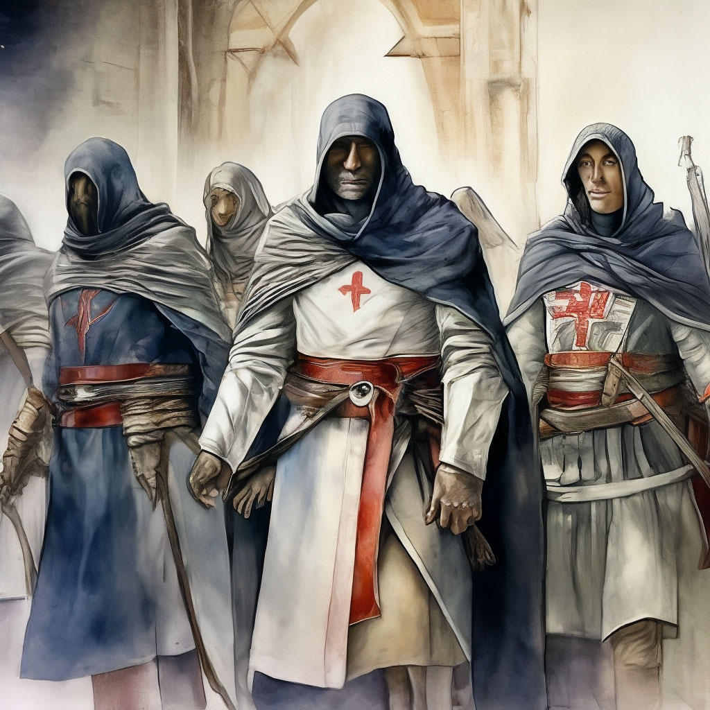 "The Templars are humble monks and desperate warriors, geniuses of ...