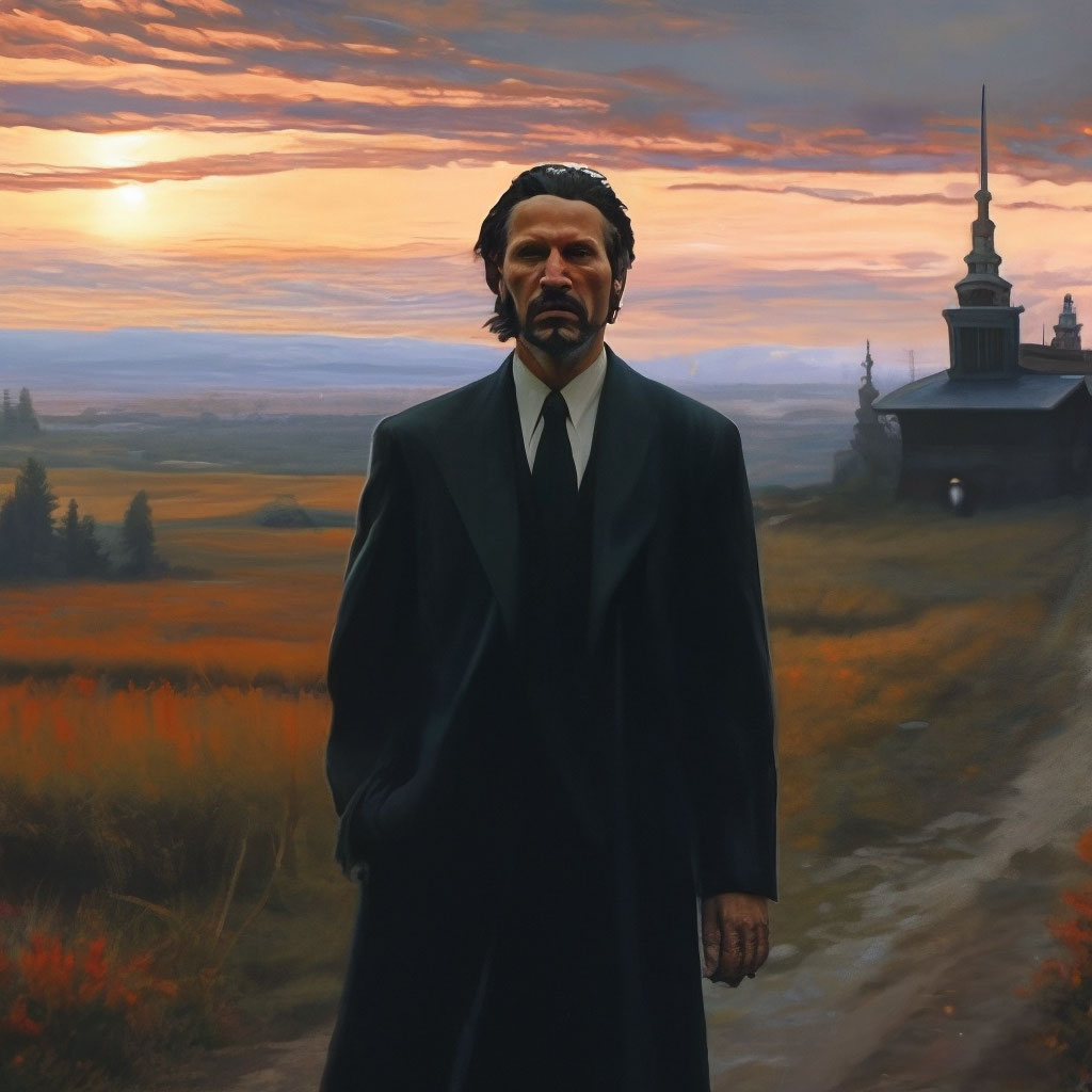 "In the style of Tarkovsky" — image created in Shedevrum