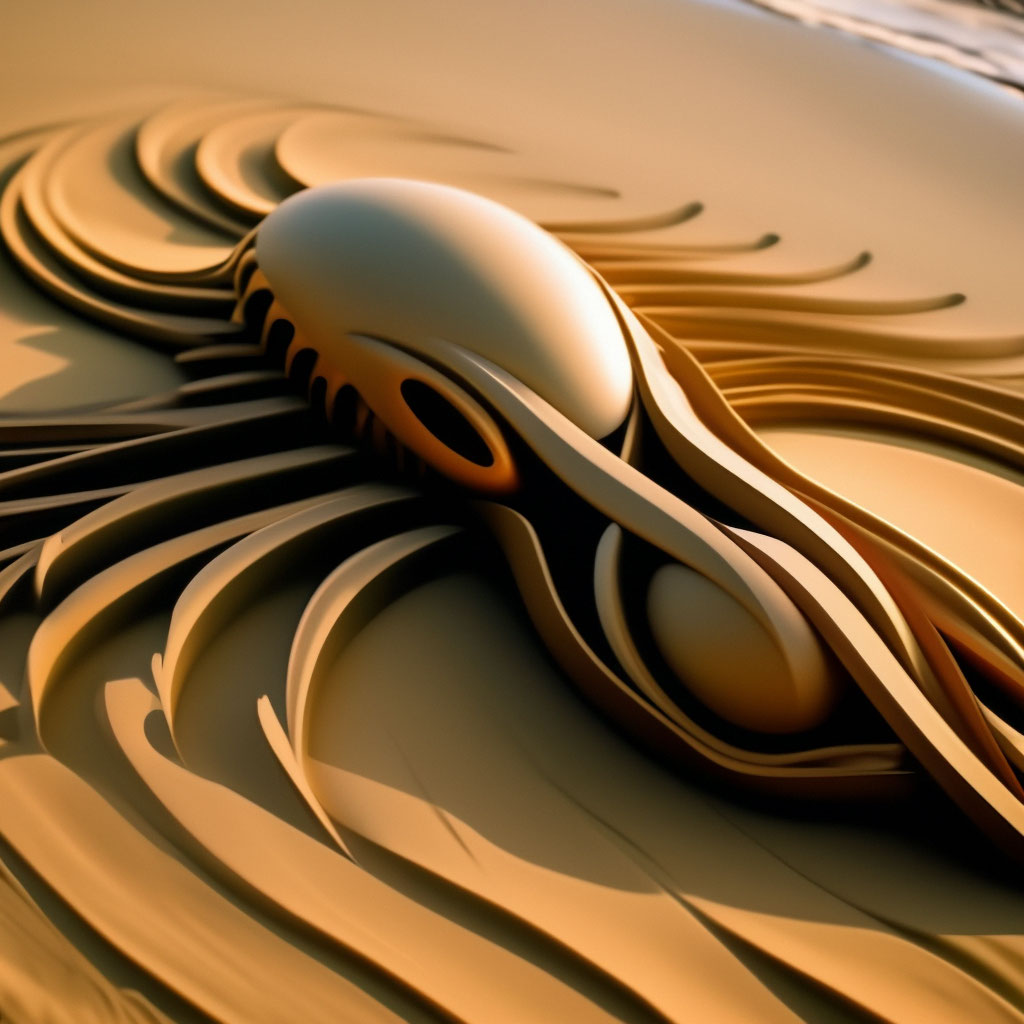 "Sand abstraction the illusion of a figure an alien inhabitant a ...