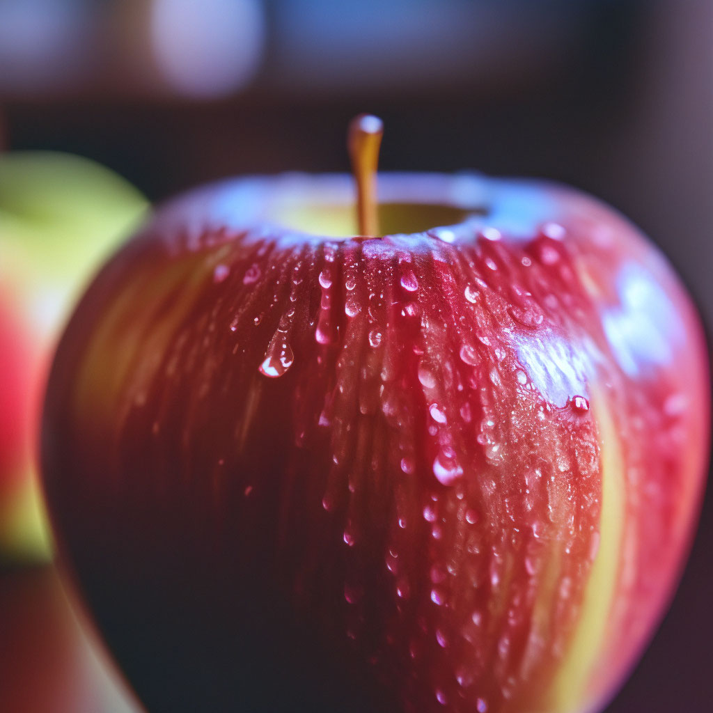 "Apple apport, aesthetically pleasing, beautiful, realistic, close-up ...