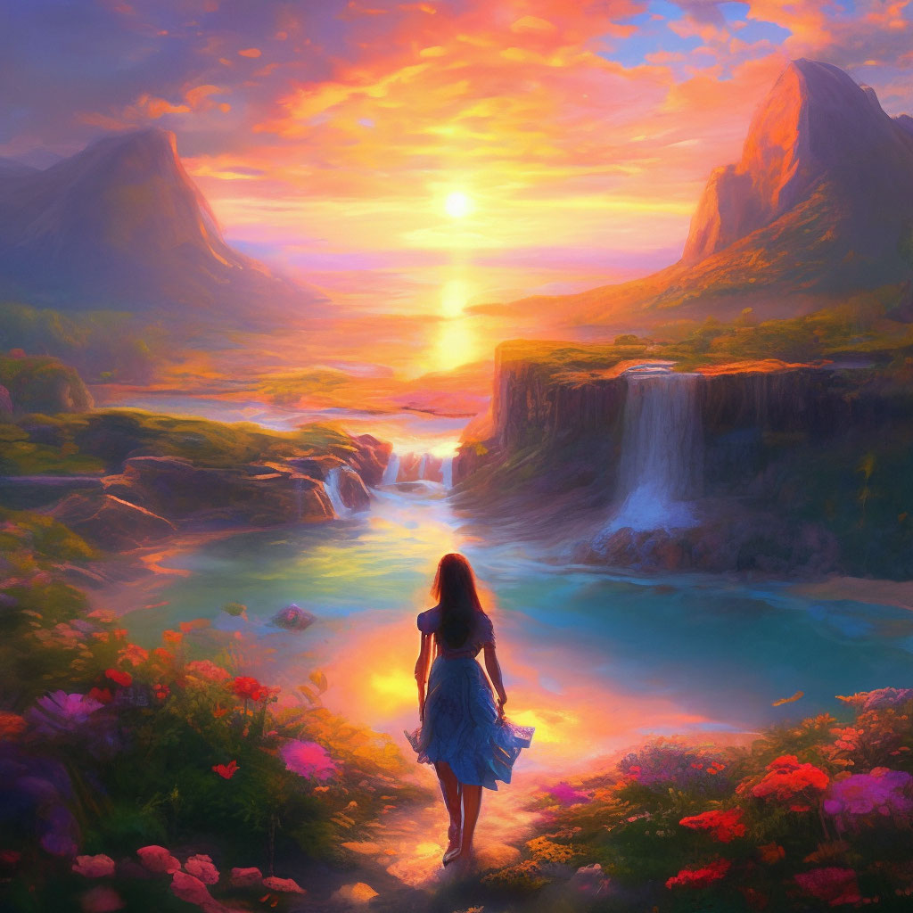"The most beautiful thing you can imagine" — image created in Shedevrum