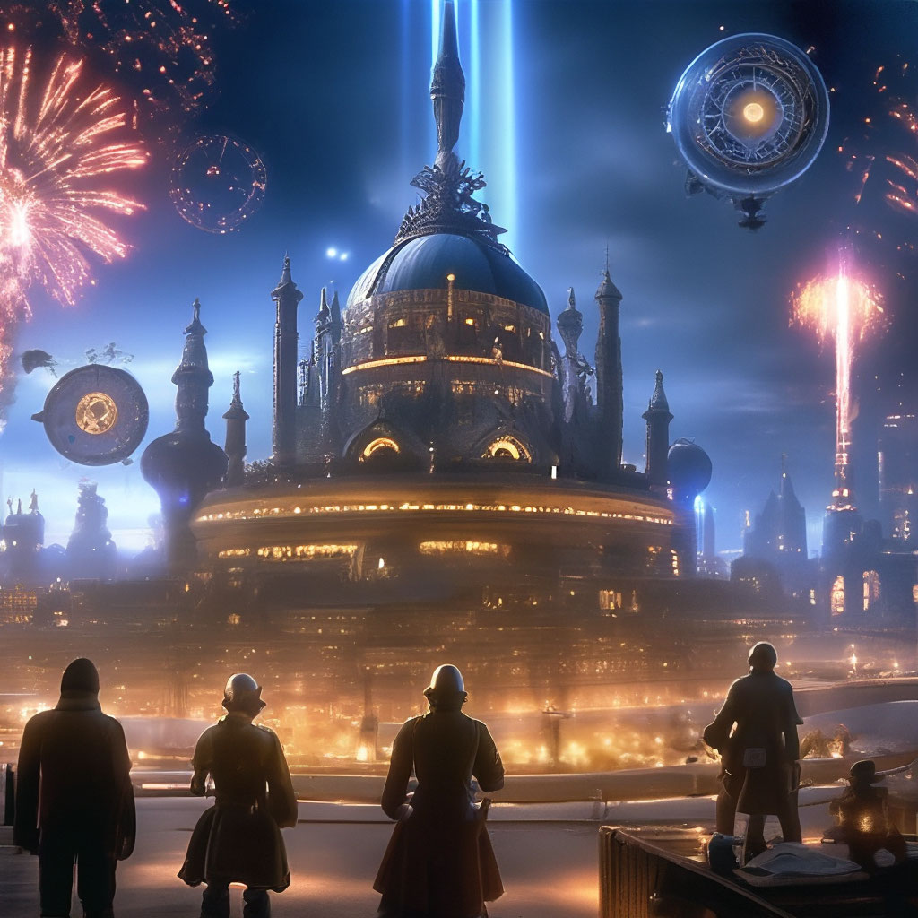 "ON NEW YEAR'S EVE, THE ARTIFICIAL INTELLIGENCE OF ATLANTIS WORKS THE ...