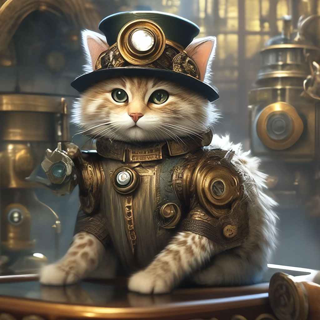 "The hedgehog cat" — image created in Shedevrum