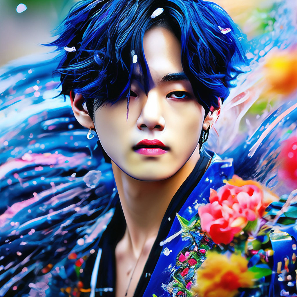 "BTS,KimTaehyung,Taehyung,Taehyung,V,photo portrait photorealism,focus ...