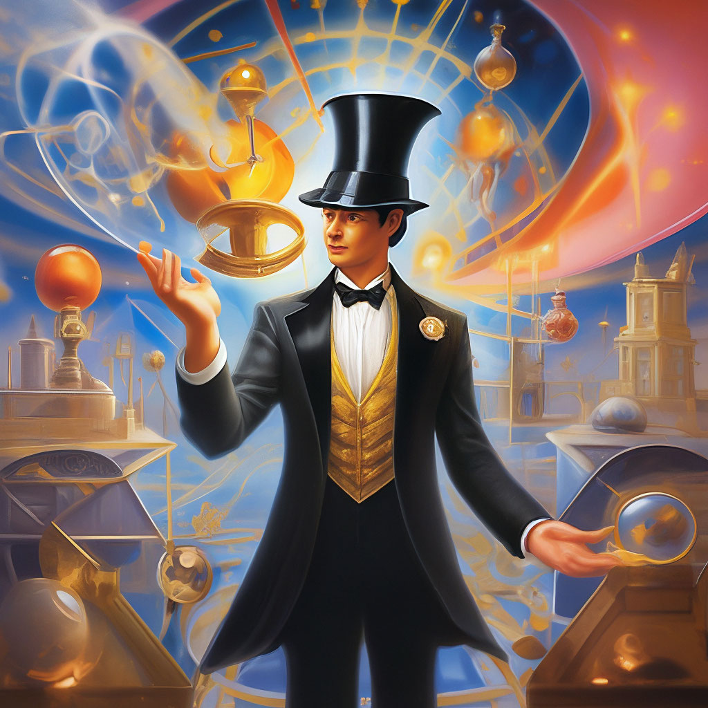 "Magician, surrealism, magnetism, magic, magic, aesthetically pleasing ...