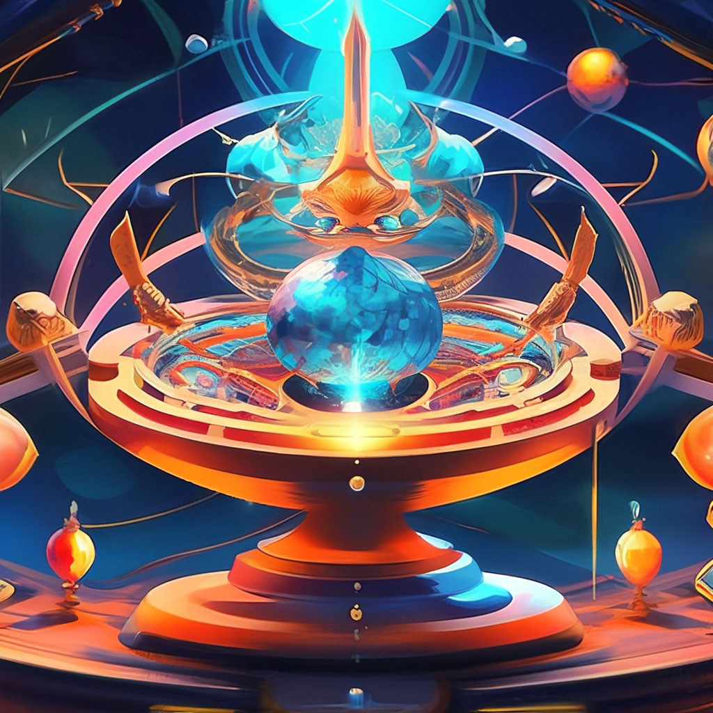 "The balance of the elements spins the universal gyroscope magic ...