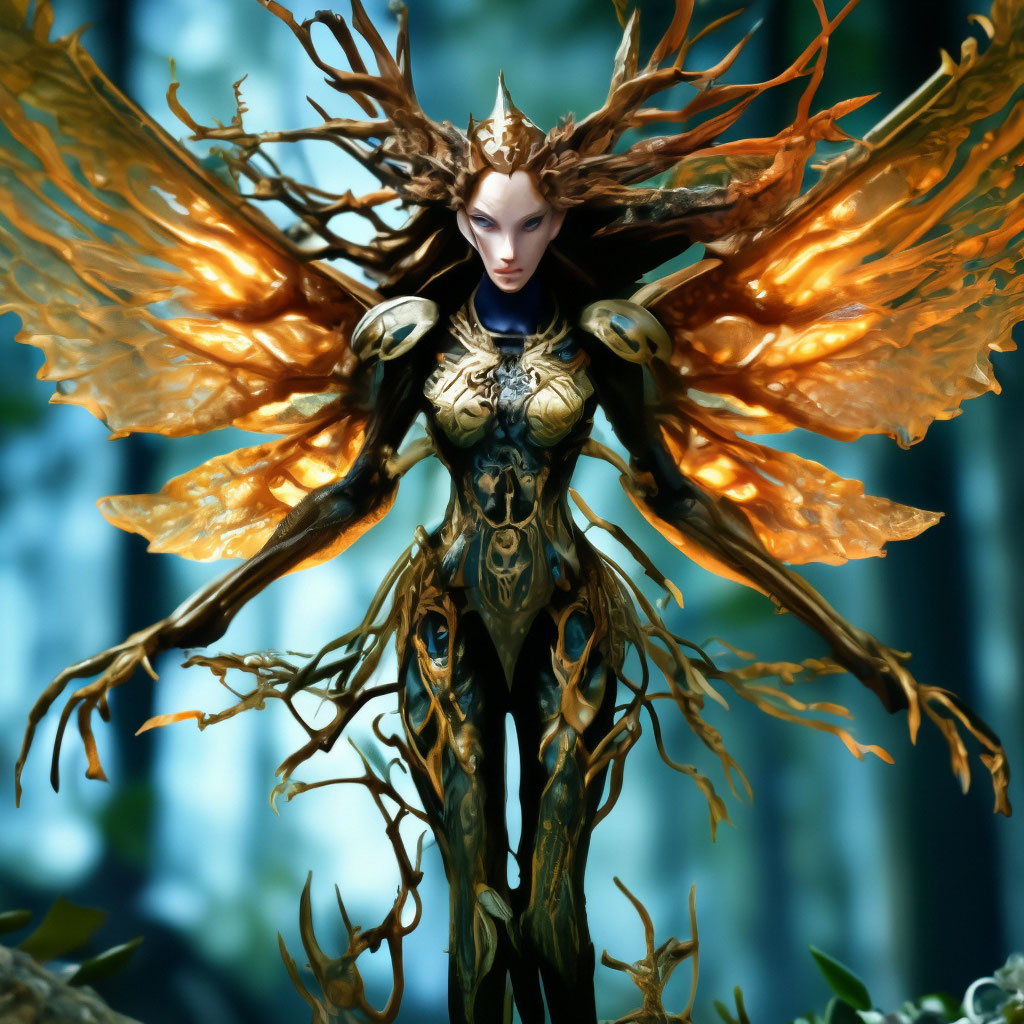 "Revenant, warhammer, double composition,forest nymph hybrid tree ...