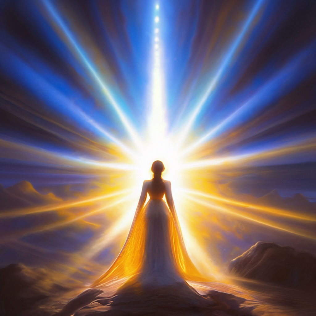 "I'm radiating light. You emit light. We all emit light. Be a ray of ...