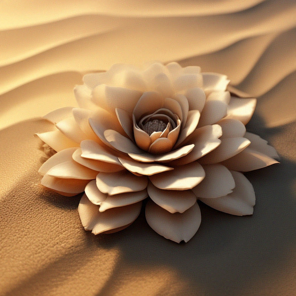 "Sand flowers are voluminous, aesthetically pleasing, beautiful, high ...