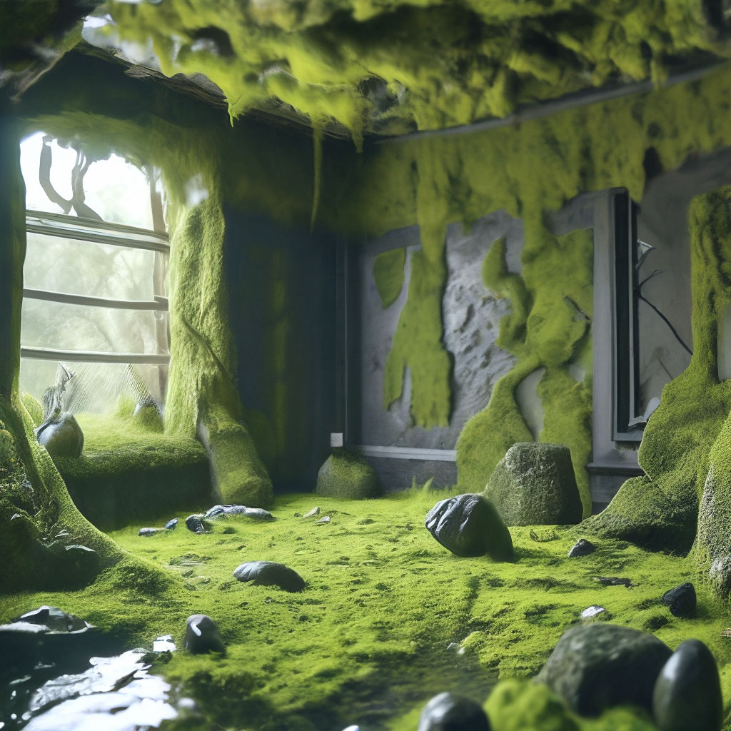 "The drowning room is all covered with mud and silt and moss, in full ...