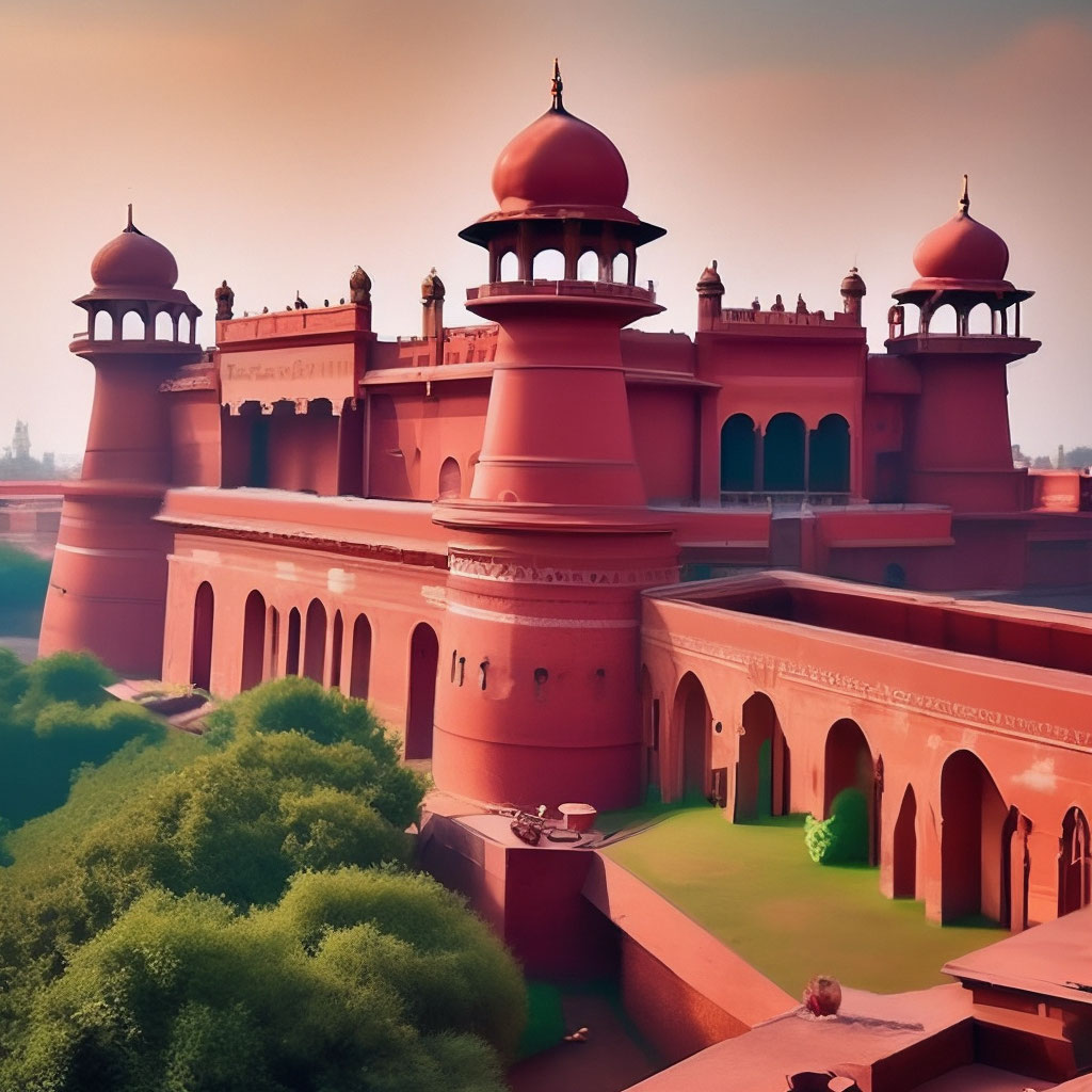 "The Red Fort in Agra is a fortress in the Indian city of Agra, which ...