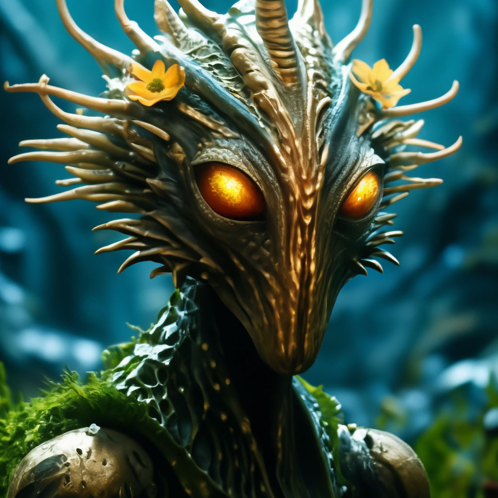 "Beautiful, magnificent, living, alien, vegetative ancient creatures ...