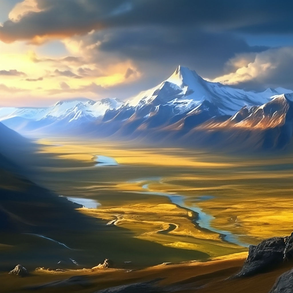 "Steppes are wide, Mountains are high, bearing the Power of Ancient ...