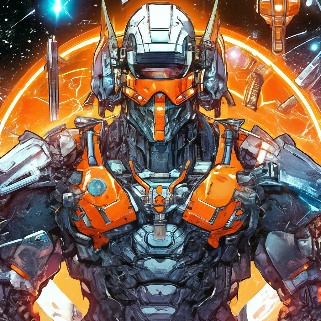 "Mega brutal ultra hydraulic cybernetic space builder-alien zombie ...