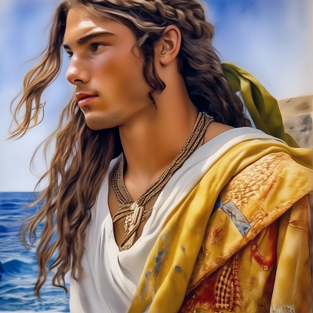"Jason, a young man of 18 years old, Dorian, Ancient Greece, 13th ...