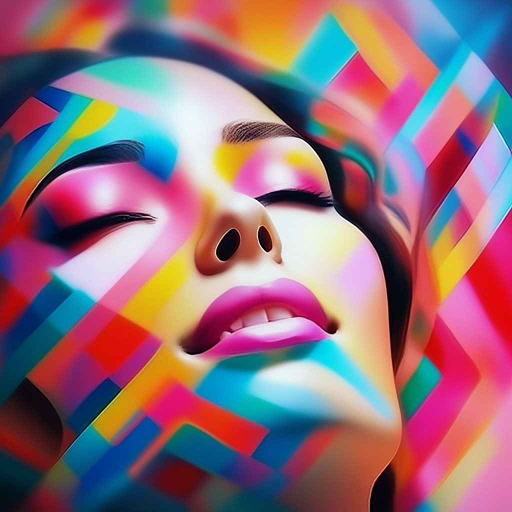 "Feel the graphics of the face And draw a smile, Invent joy without end ...