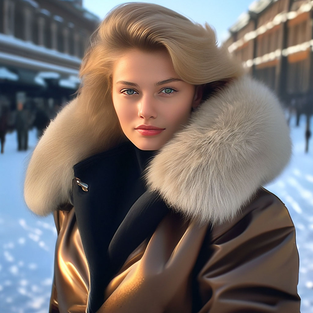 "She looks like an actress nastasyukinsky,photorealism, aesthetic ...