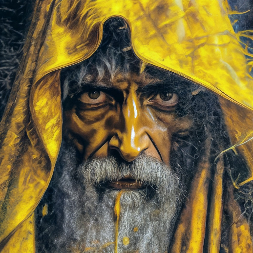 "In EL GRECO style! Double exposure! Super high level of epicness ...