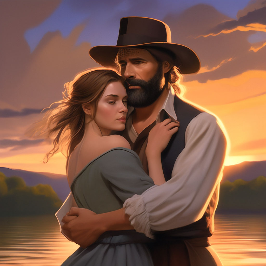 "The series "All rivers run", the main characters Brenton and Philly, a ...