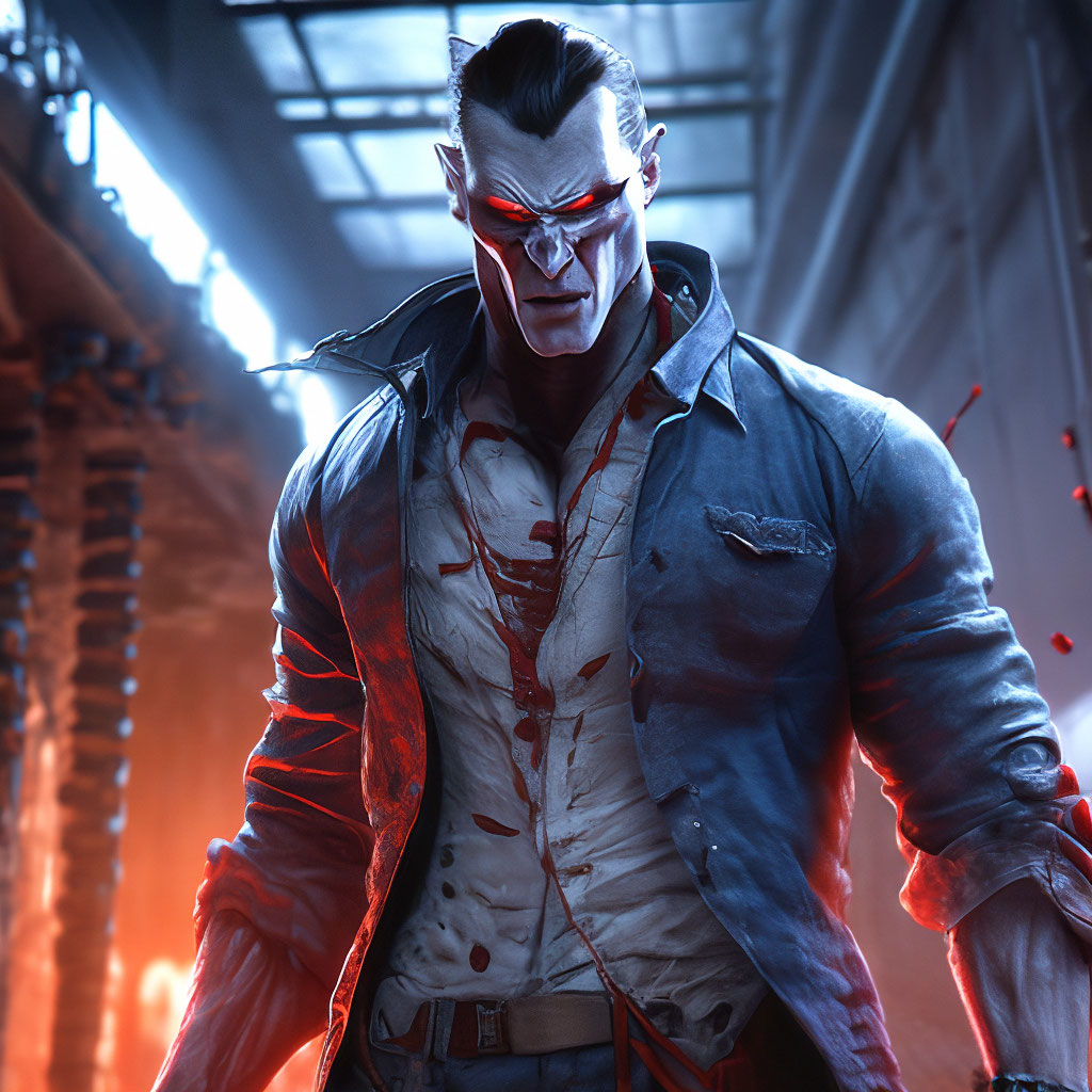 "Vampire the masquerade, bloodlines, Nosteratu clan, disfiguring ...