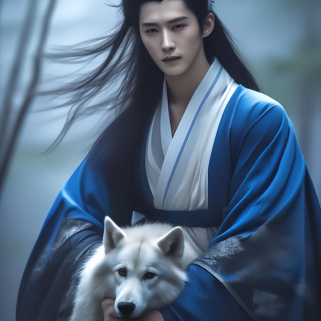 "Chu Fei🍁 A man with a wolf's heart. Asia. Korean. dynamic, wind ...