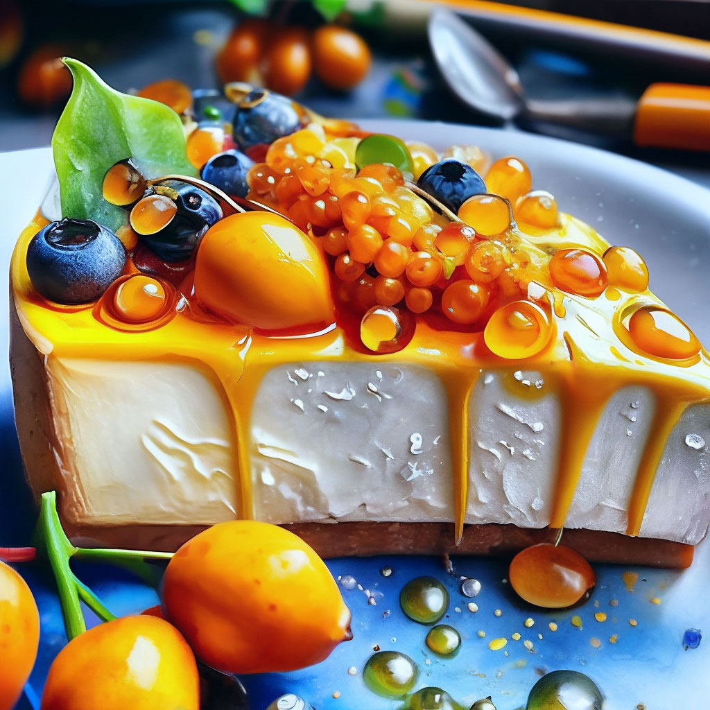 "Promt from @kakjvkusno Surreal food sketch + hyperrealism, 3D ...