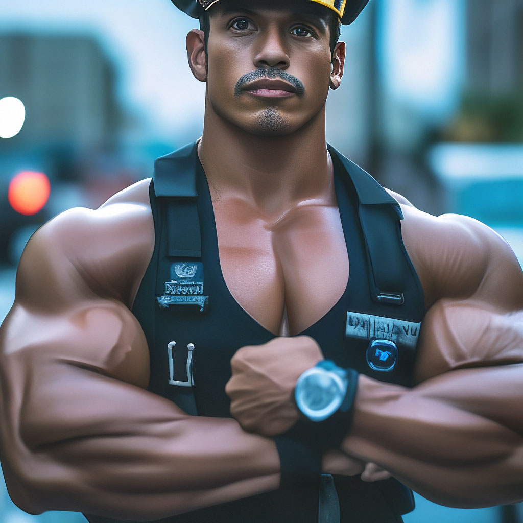 "Cop young shows biceps guy bodybuilder huge ,male body aesthetics ...