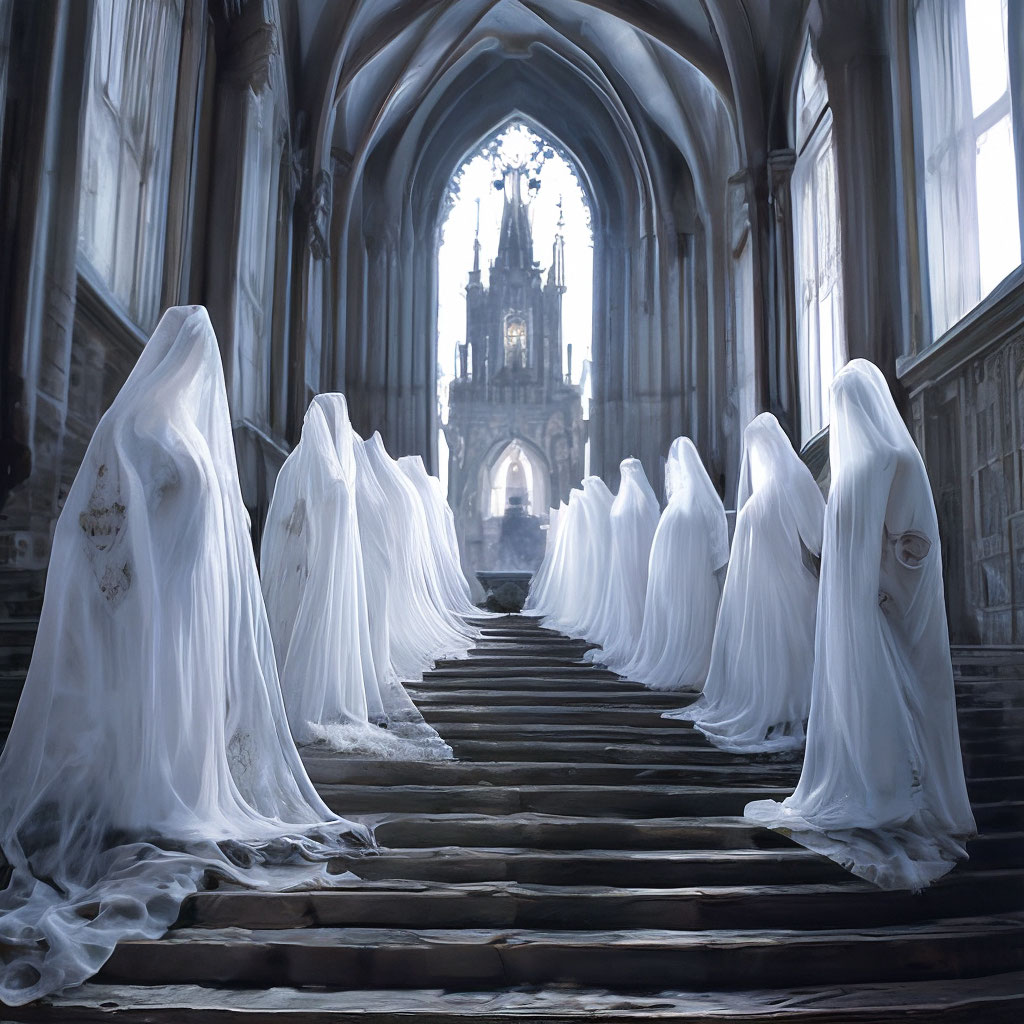"Come in, don't be afraid - come out, don't cry... a gloomy haunted ...